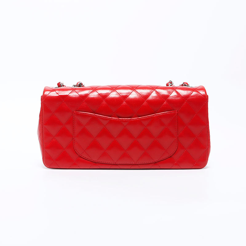 Chanel CHANEL No. 13 East West Matelasse Chain Shoulder Bag Red WS1108 ...