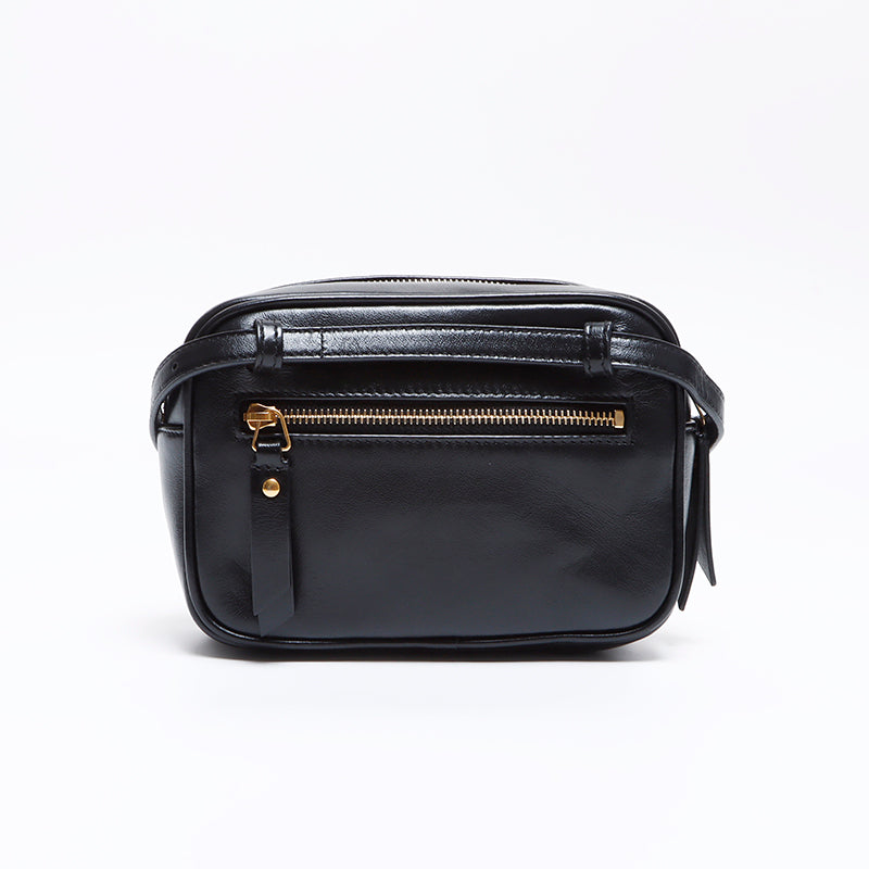 イヴ・サンローラン YVES SAINT LAURENT YSL レザー ミニ ルー ショルダーバッグ ブラック WS8338 – NUIR ...